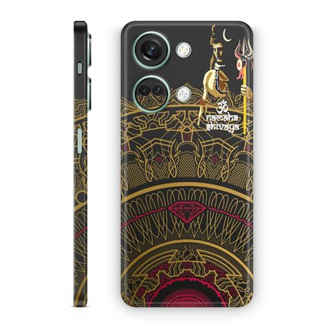 Mobile Skin Wrap Shiva Brown Spiral Protect Your Phone And Add A