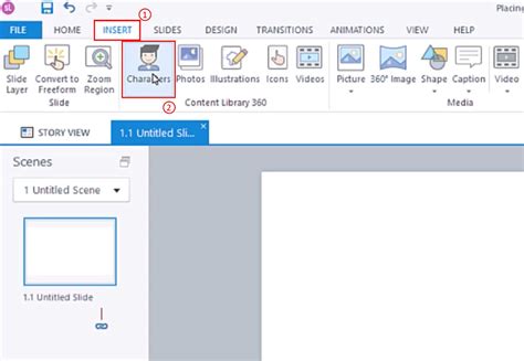 how to create an avatar selector in articulate storyline 360