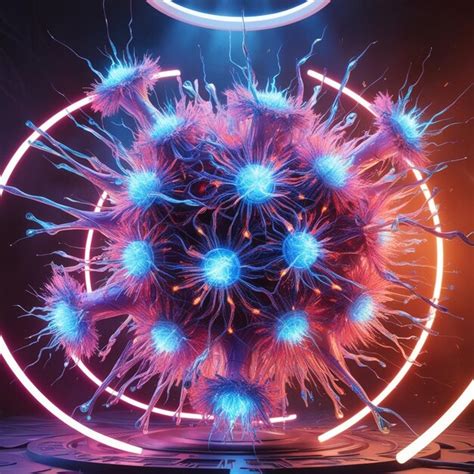 a 3d visualization of a neural network with intricate details and