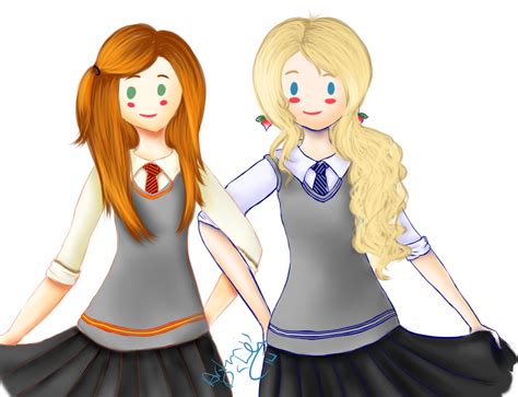 Ginny And Luna Wip By Itsbunnywitch On Deviantart