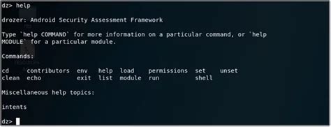 Drozer Framework For Android Application Security Testing
