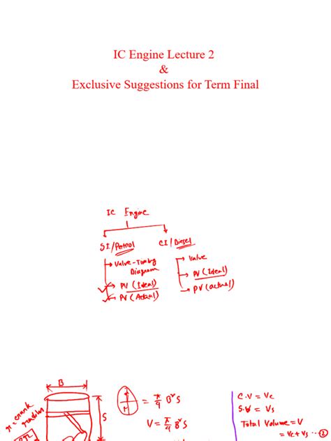 Ic Engine Lecture 2 Pdf