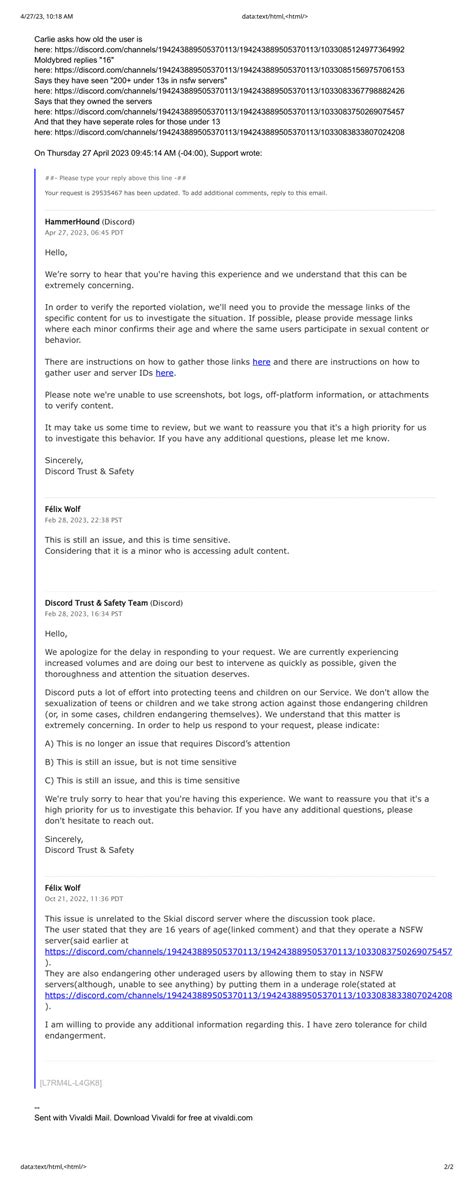 Account Falsely Banned From Discord Skial