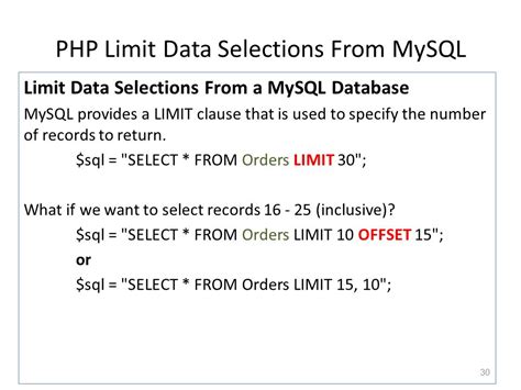 Chapter 10 Php Mysql Database Ppt Video Online Download