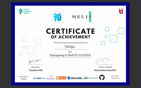 Taniya Singla On Linkedin Hacktu Innovation Teamwork 14 Comments