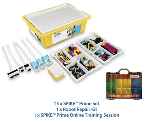 SPIKE Prime RAISING ROBOTS AUTHORISED LEGO EDUCATION PARTNER