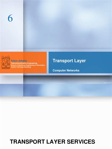 6 transport layer pdf transmission control protocol port