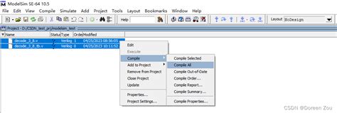Modelsim的入门仿真步骤（图文干货）modelsim仿真 Csdn博客