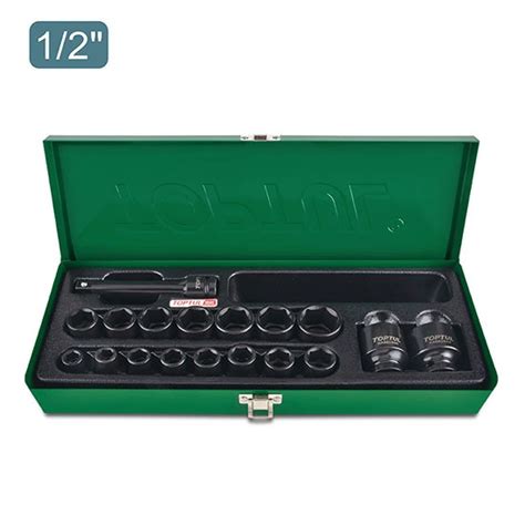 Toptul Gcad1807 Impact Socket Set 12dr 18pce 10 32mm Read Bros Hardware