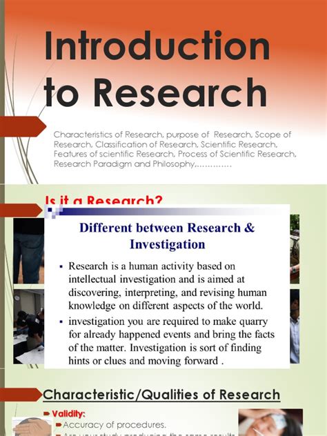First Class Introduction To Research Pdf
