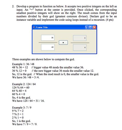 M5 Assignment Chart And Gcd Questions 1 Implement M5 Assignment Chart And Gcd Questions 1 Implement