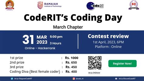 Ramaiah Institute Of Technology On Linkedin Cse Code Rit 2023