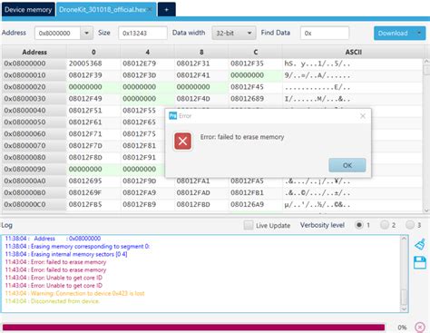 Steval Fcu001stm32f401cc Hex Stm32cubeprogramme