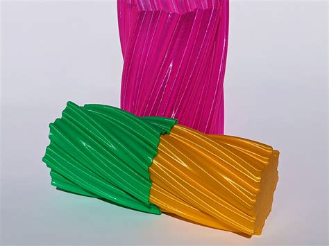 Quarter Spiral Twist Vase Nesting Desk Storage Container By Grandpa 3dprints Download Free Stl