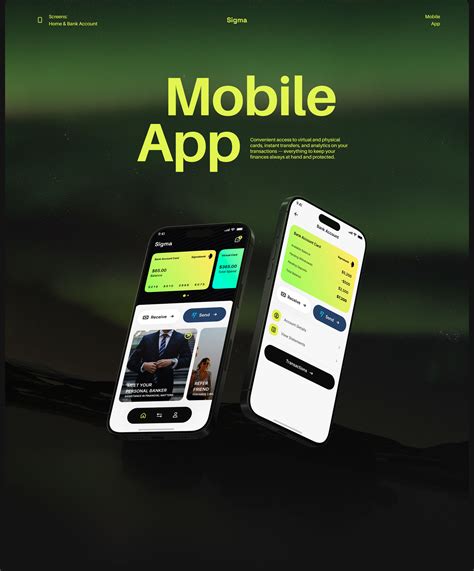Sigma Ui Ux Design For Fintech Company Behance