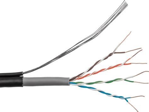 Кабель Utp 5e бухта 305м Logicpower КНП с тросом 4x2x0 50 Cu 2497 купить Elmir цена