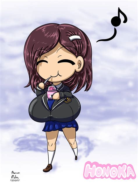 Chibi Honoka Colored By Anubis2pabon288 On Deviantart