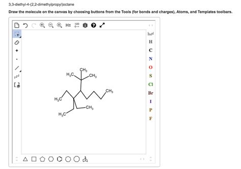 Solved 3 3 Diethyl 4 2 2 Dimethylpropyl Octane Draw The