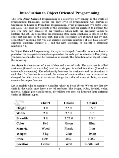 Ch 11 Oop Pdf Object Oriented Programming Class Computer