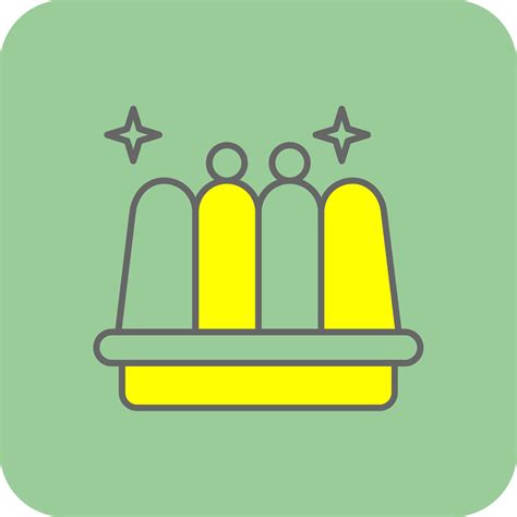 Jelly Filled Yellow Icon 42761569 Vector Art at Vecteezy