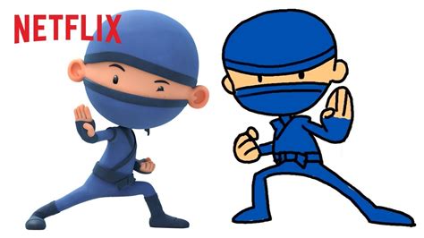 Draw Hello Ninja With Me ️ Netflix Jr Youtube