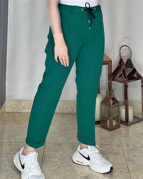 شیک پوشی با شلوار دمپا پاکتی دخترانه مدل های ترند ۲۰۲۴ ماگرتا