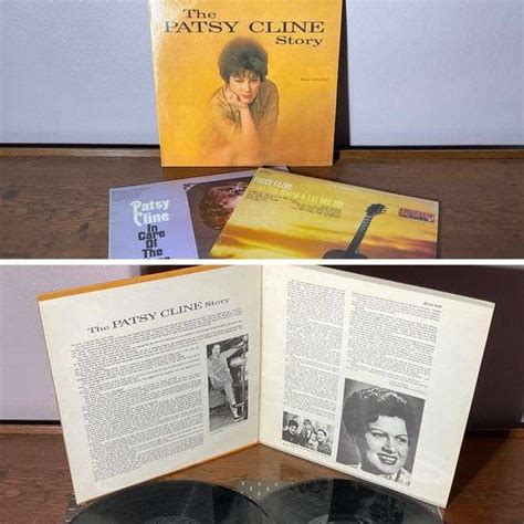 Vintage Lps Patsy Cline Collection Includes The Double Album Patsy Cline Story” And More