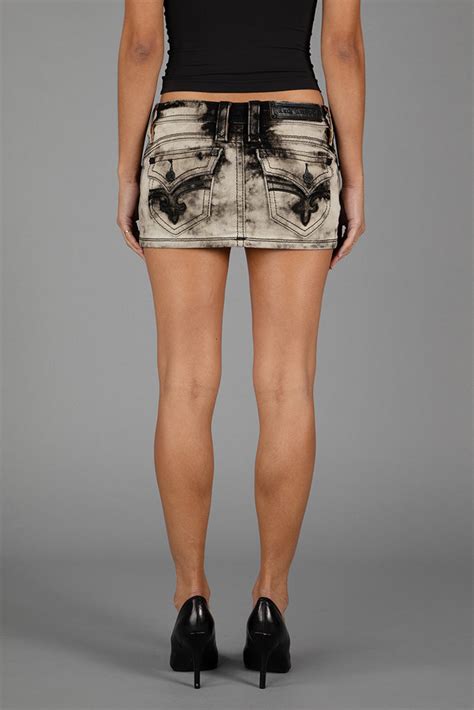Gwen Super Low Rise Mini Skirt Globalrockrevival