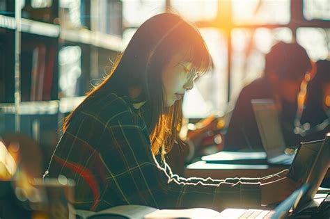 people learning new language at work premium ai generated image