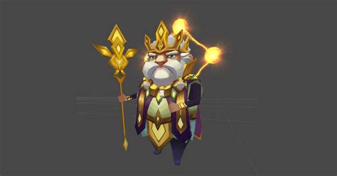 King With Fx Cartoon Style 3d Characters Unity Asset Store