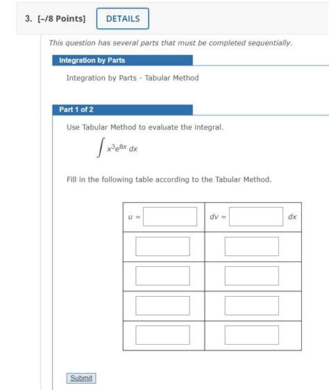 Solved This Question Has Several Parts That Must Be Chegg