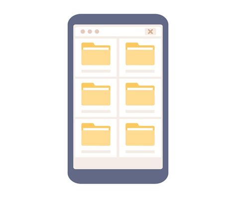 Premium Vector Folder Icon Office Work Sign Document Symbol Search