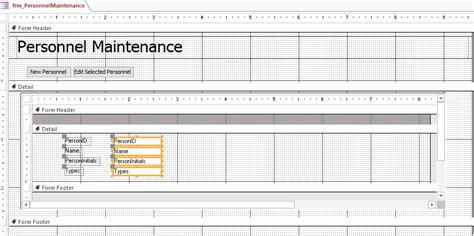 Modern Ms Access Forms
