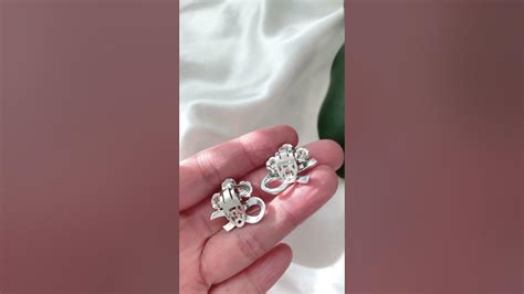 세기중반 빈티지 플로럴 귀걸이 주얼리 Youtube