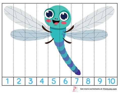 Free Printable Bug Counting Puzzles