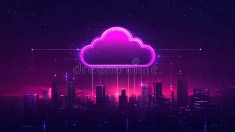 Cloud And Edge Computing Concepts Incorporate Cybersecurity And Data Protection Symbolized By A