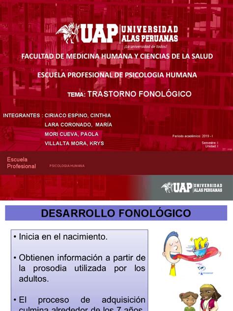 Trastorno Fonológico Pdf