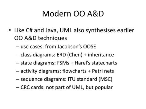 PPT CSE Object Oriented Design And Implementation PowerPoint Presentation ID