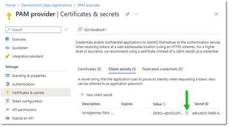 create an azure ad pam provider devolutions hub business
