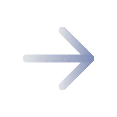 Rightwards Arrow Pixel Perfect Gradient Linear Ui Icon Stock Vector Illustration Of Linear