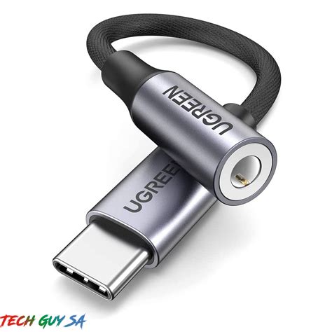 Ugreen Usb C Dac Male To 3 5mm Female Analogue And Digital Audio Output Adapter Black Tech