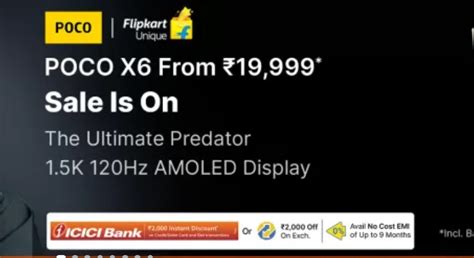 Buy Poco X Pro G At Rs From Flipkart Rs Off With Sbi Hdfc Icici Cards
