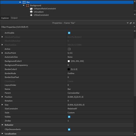 Uiaspectratio Ovverides Uisizeconstraint Scripting Support Developer Forum Roblox