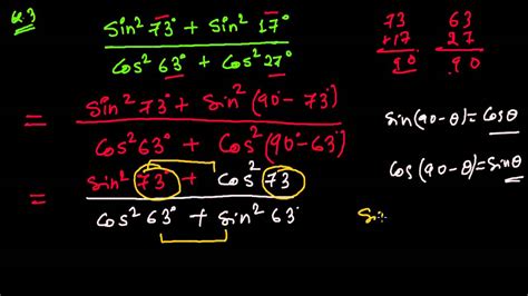 How To Solve Trigonometric Expression Use Of Complementary Angles Youtube