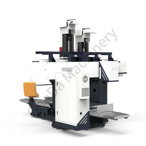 Precision Gantry Type Vertical Cnc Milling Machine Double Head Double Column Planer Milling