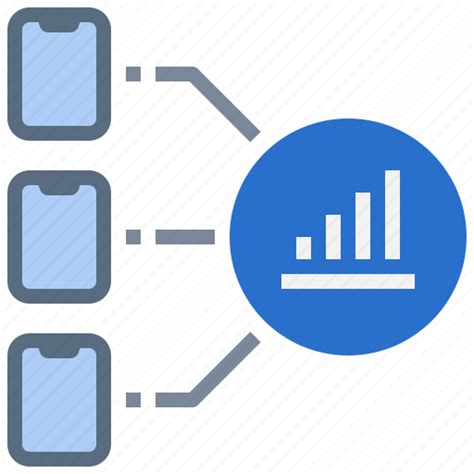Digital Data Datafication Collect Statistic Server User Icon
