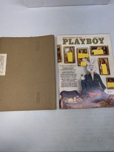 Mavin PLAYBOY Magazine JANUARY 1975 LYNNDA KIMBALL JOHN DEAN