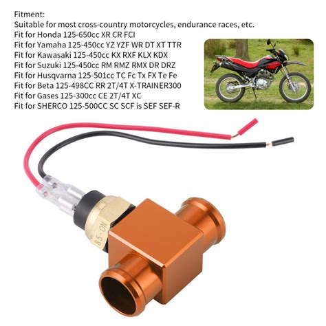 Thermostat Temp Switch Radiator Fan Temp Sensor Easy To Install For