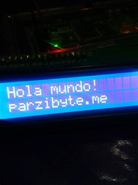 Ejemplo De Arduino Y Lcd Con El Módulo I2c Parzibyte