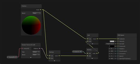 raycast on mesh after shader graph displacement unity engine unity